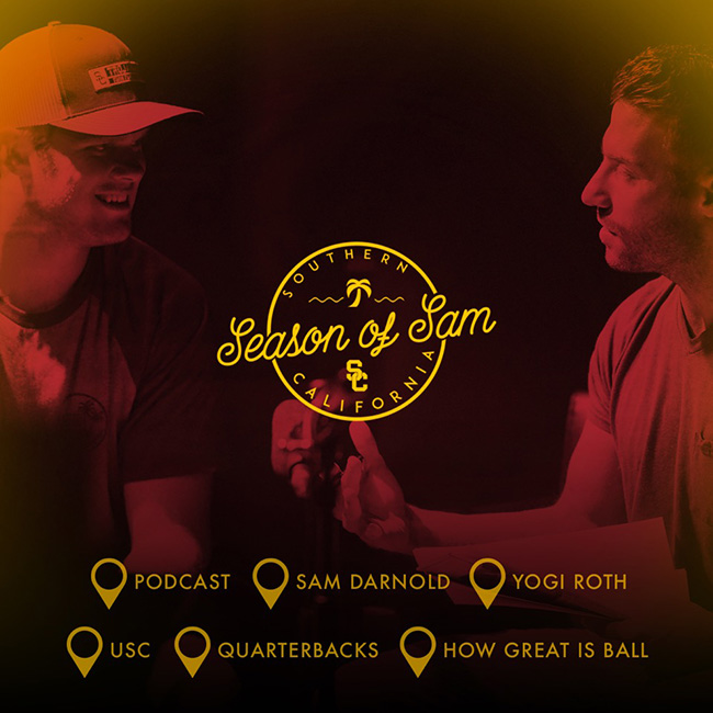Roth hosts podcast with USC's Sam Darnold - Yogi Roth